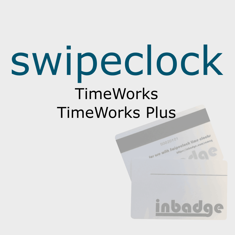 $1.50 Swipeclock Time Cards| The easiest way to order time clock badges