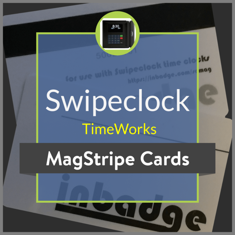 $1.50 Swipeclock Time Cards| The easiest way to order time clock badges