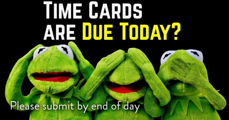 31 Time Card Reminders For Halloween - inbadge, llc - Card Services