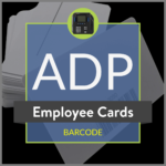 $1.50 ADP Barcode Cards | Intouch 9100 and Kronos 4500