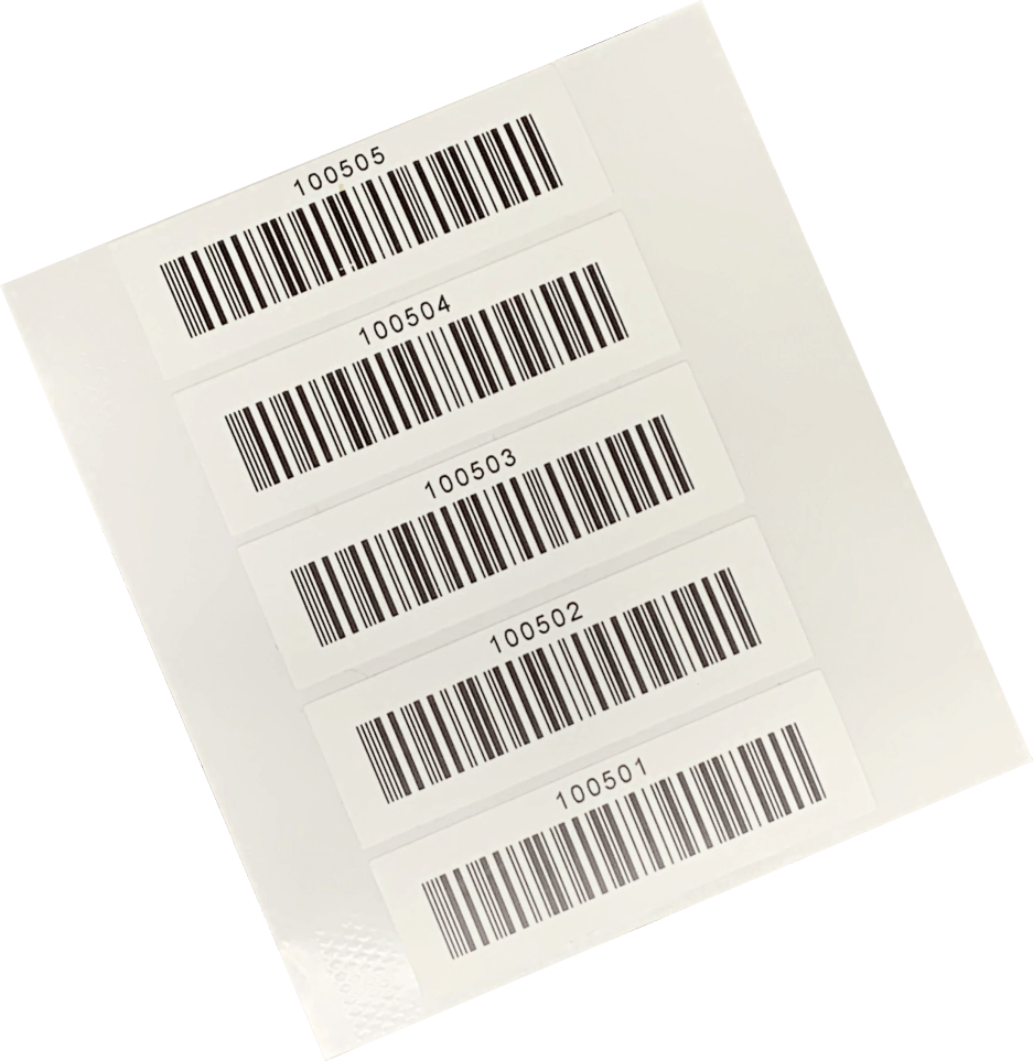 $0.50 ADP Barcode Stickers | Intouch 9100, ADP 4500, 4000
