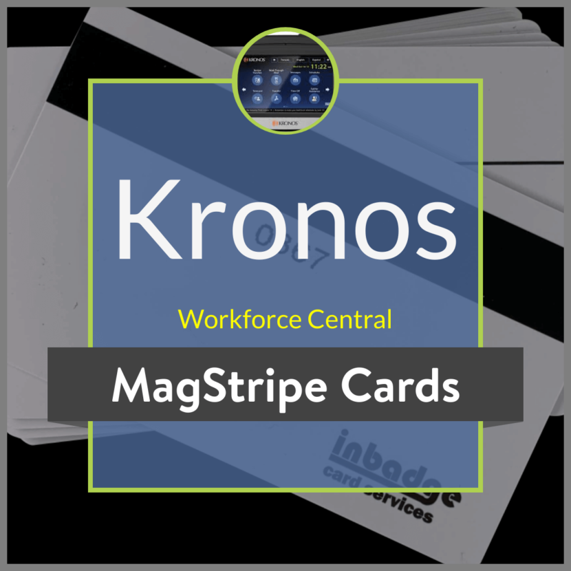 $1.50 Kronos MagStripe Cards | Intouch 9100 and Kronos 4500