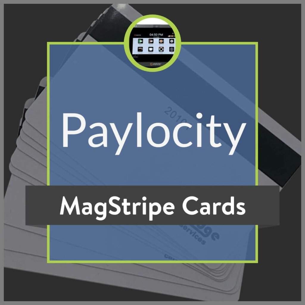 $1.50 Paylocity Magnetic Stripe Badges (5 Digit Cards)