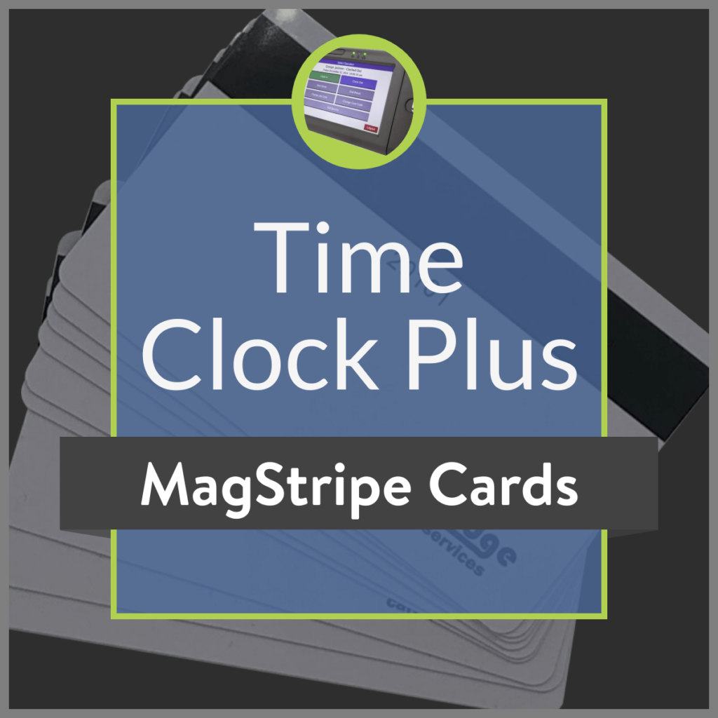 $1.50 TimeClock Plus Magnetic Stripe Badges | 100% Guarantee